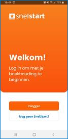 Inloggen in SnelStart Web en in de SnelStart App