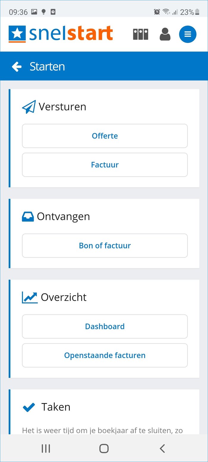 De SnelStart App